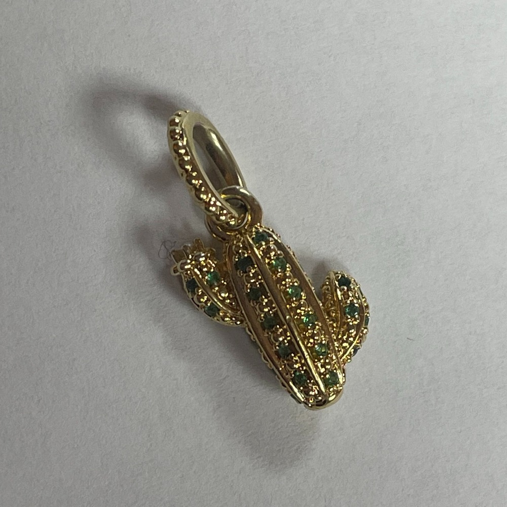 Pre-owned Pandora Sparkling Desert Cactus Pendant - Own4Less